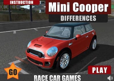 Mini Cooper Differences – FREE FUN GAMES