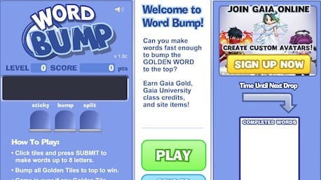 Word Bump – FREE FUN GAMES