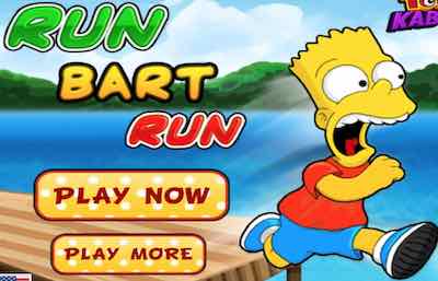Run Bart Run – FREE FUN GAMES